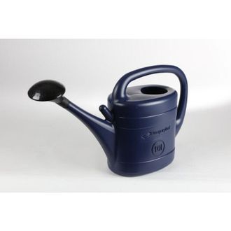 Prosperplast 8 Stück Garten Gießkanne mit Gießer/Aufsatz 10L in blau Bewässern 8er Set