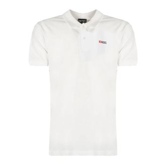 Diesel T-Smith-Div Polo - - Tops - Herren - Wei&szlig; - XL