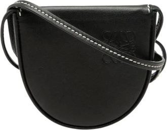 Loewe Sac bandouli&egrave;re Heel Pouch Pre-owned - Femme - Pre-owned - Noir - Taille: ONE Size