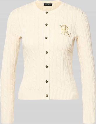 Lauren Ralph Lauren Regular Fit Strickjacke aus reiner Baumwolle Modell RALHAN