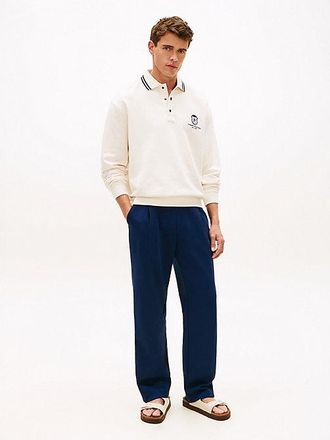 Tommy Hilfiger Jogging en maille technique &agrave; drapeau brod&eacute;