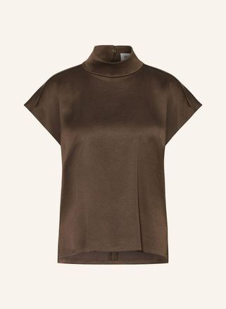 Drykorn Drykorn Blusenshirt Alaria_1 Aus Satin braun