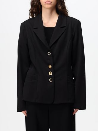 Joseph Ribkoff Blazer court avec boutons bijoux et revers en pointe