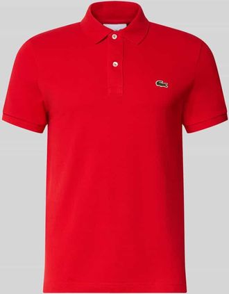 Lacoste Slim Fit Poloshirt aus reiner Baumwolle