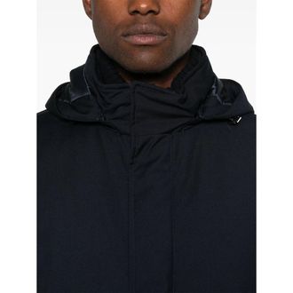 Herno Padded Hooded Down Jacket - Navy