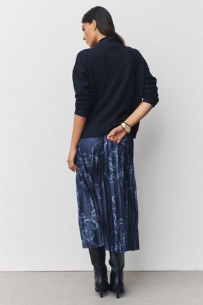 Next Midikleid 2-in-1 Strickpullover mit Faltenrock, Kurzgr&ouml;&szlig;e (2-tlg)