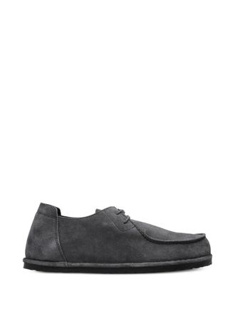Birkenstock Utti Lace n Charcoal, Suede Leather