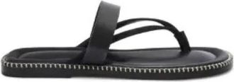 Dries Van Noten Homme, Chaussures, Noir, Taille: 42 EU Padded Flip Flops