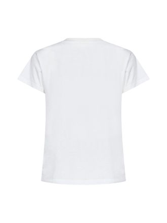 Maison Margiela Womens T-Shirt Cotton Jersey White T-Shirts & Jerseys