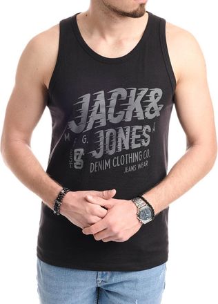 Jack & Jones Herren Tank-Tops Vielfältige Prints | Schmale Passform und atmungsaktive Baumwolle (Tt-Opt-1 (Nala TT, XL))