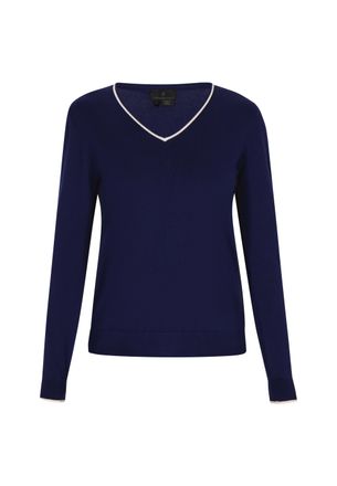 Dreimaster Dreimaster Pullover Frauen Marine