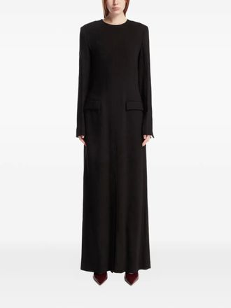 Toteme robe à manches longues - Noir