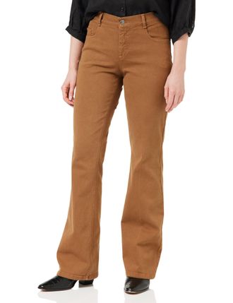 Gardeur Atelier Damen Hose Braun(1028)(Herstellergröße: 34)