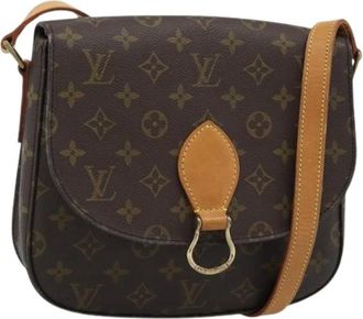 Louis Vuitton Sac bandouli&egrave;re Saint Cloud Pre-owned - Femme - Pre-owned - Brun - Taille: ONE Size