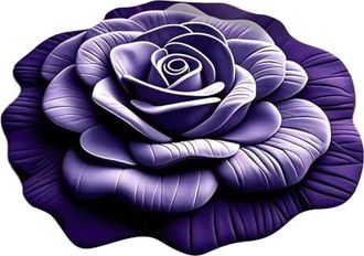 Generico Sghtil Tapis de douche pour salle de bain | Tapis de douche antid&eacute;rapant &agrave; motif floral 3D, tapis dentr&eacute;e multifonction pour toilettes, salon, chambre