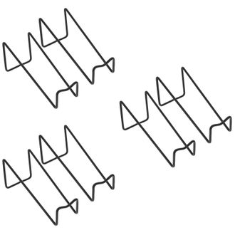 Cabilock 6 STK Flaschenhalter Flaschen Flaschen st&auml;nder Weinflaschen- Flasche Weinregal Inhaber Gestell Whiskey Anzeige Bar B&uuml;cherregal- Flasche Steht Weinstan