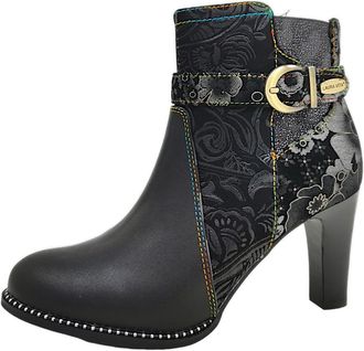 Laura Vita Damenschuhe Stiefeletten Schwarz Freizeit, Schuhgr&ouml;&szlig;e:36 EU