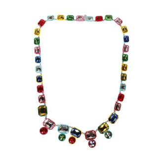 Max Mara Femme, Accessoires, Multicolore, Taille: ONE Size Collier en Pierre Décorative