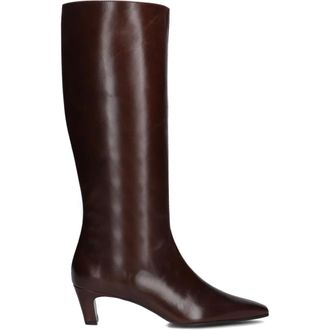 Zinda Braune Lederstiefel f&uuml;r Damen - - Shoes - Damen - Braun - 38 EU
