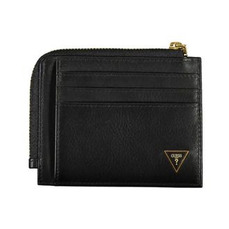 Guess Homme, Accessoires, Noir, Taille: ONE Size Portefeuille lgant en Cuir avec Protection Rfid