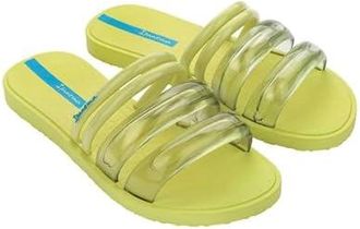 Ipanema Sandales &agrave; enfiler pour femme, Jaune/bleu, 9.5-10
