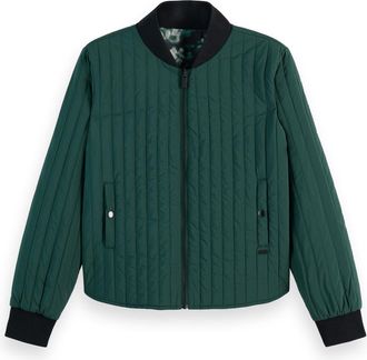 Scotch & Soda Reversible Quilted Bomber