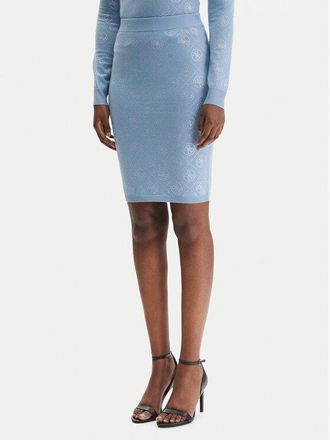 Guess Minirock W6RD0O Z3JD2 Himmelblau Regular Fit