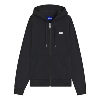HUGO BOSS Homme, Sweatshirts et sweats &agrave; capuche, Noir, Taille: M Cardigan &agrave; Capuche Homme Noir