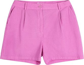 Bobo Choses Short Pliss&eacute; Seersuker Coton Bobo Choses