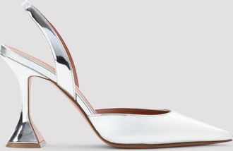 Amina Muaddi Holli Miroir 95 Slingback