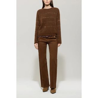 Luisa Cerano Damen, Hosen, Braun, 2XLGr&ouml;&szlig;e