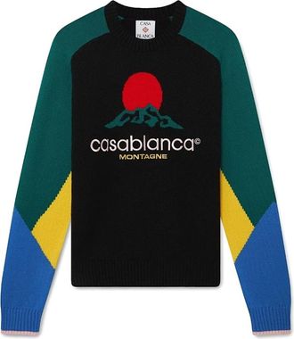 Casablanca Homme, Pulls, Noir, Taille: S Maglia