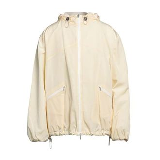 Jil Sander Homme, Vestes, Jaune, Taille: M Veste &agrave; capuche