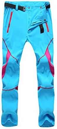 Onsoyours Pantalon Femme Étanche Pantalons Hydrofuge Coupe-Vent À Séchage Rapide pour Camping Et Randonnée Pêche Escalade en Plein Air Épaississement De La Chal