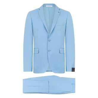Tagliatore Einreihige Jacke - - Suits - Herren - Blau - S
