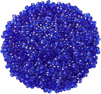 Cabilock 10000st&uuml;cke Bordeauxrote Acryl-Strasssteine Klare Tischdekorations-Strasssteine Zum Streuen Bastelbedarf Vasenf&uuml;ller Kristallvasenf&uuml;ller Tischkonfetti