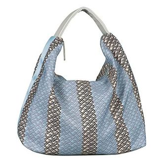 Tom Tailor Leoni, Sac à bandoulière Femme, Bleu Clair, 42 x 15 x 30 (LxBxH)