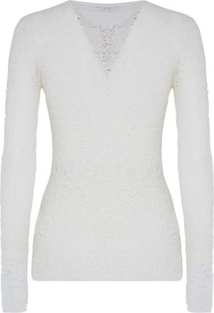 Gabriela Hearst Pullover mit Spitze - Nude
