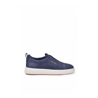 Santoni Herren, Schuhe, Blau, 39 1/2 EUGr&ouml;&szlig;e