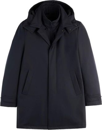 Fay Homme, Manteaux, Bleu, Taille: XL New Morning Travel Coat