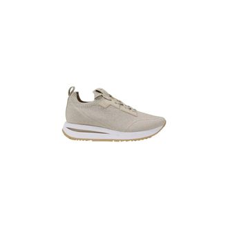 Guess Femme, Chaussures, Beige, Taille: 36 EU Baskets en polyester beige pour femmes
