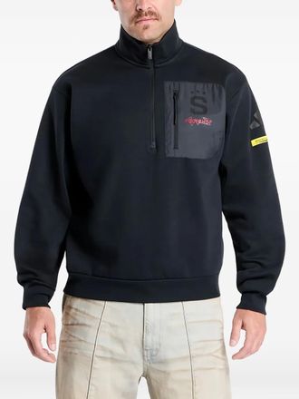 adidas x Footshop x Sparta Sweatshirt mit Logo-Print - Schwarz