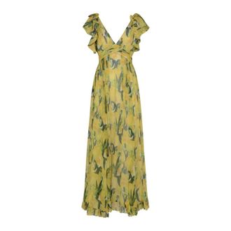 La DoubleJ Gelbes Penelope Kleid - - Dresses - Damen - Gelb - M