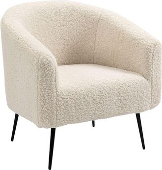 Nordlys Nordlys - Fauteuil de Salon Scandinave Design Pieds Metal