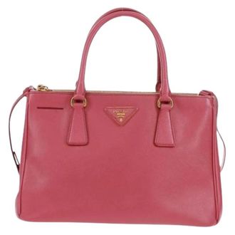 Prada Pre-owned Double zip lux tote - - Pre-owned - Damen - Rosa - ONE SIZE