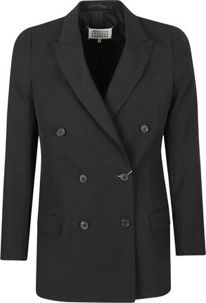 Maison Margiela Damen, Jacken, Schwarzk, XSGr&ouml;&szlig;e