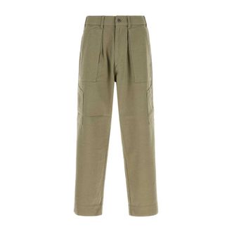 Nanam&iacute;ca Silk Nep Cotton Twill Deck Pants - - Trousers - Herren - Gr&uuml;n - W30