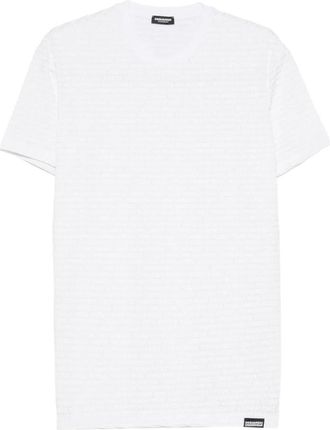 Dsquared2 Homme, Tops, Blanc, Taille: M T-shirt