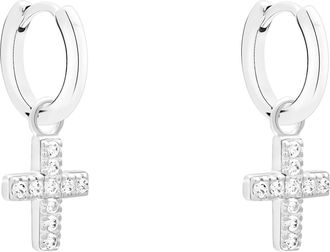 s.Oliver Ohrring - Elegante Creolen aus poliertem 925er Sterlingsilber - silber - wasserfest & hautfreundlich