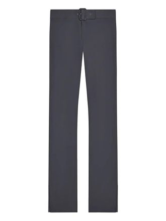Courr&egrave;ges pantalon en jersey &agrave; d&eacute;tail de boucle - Gris